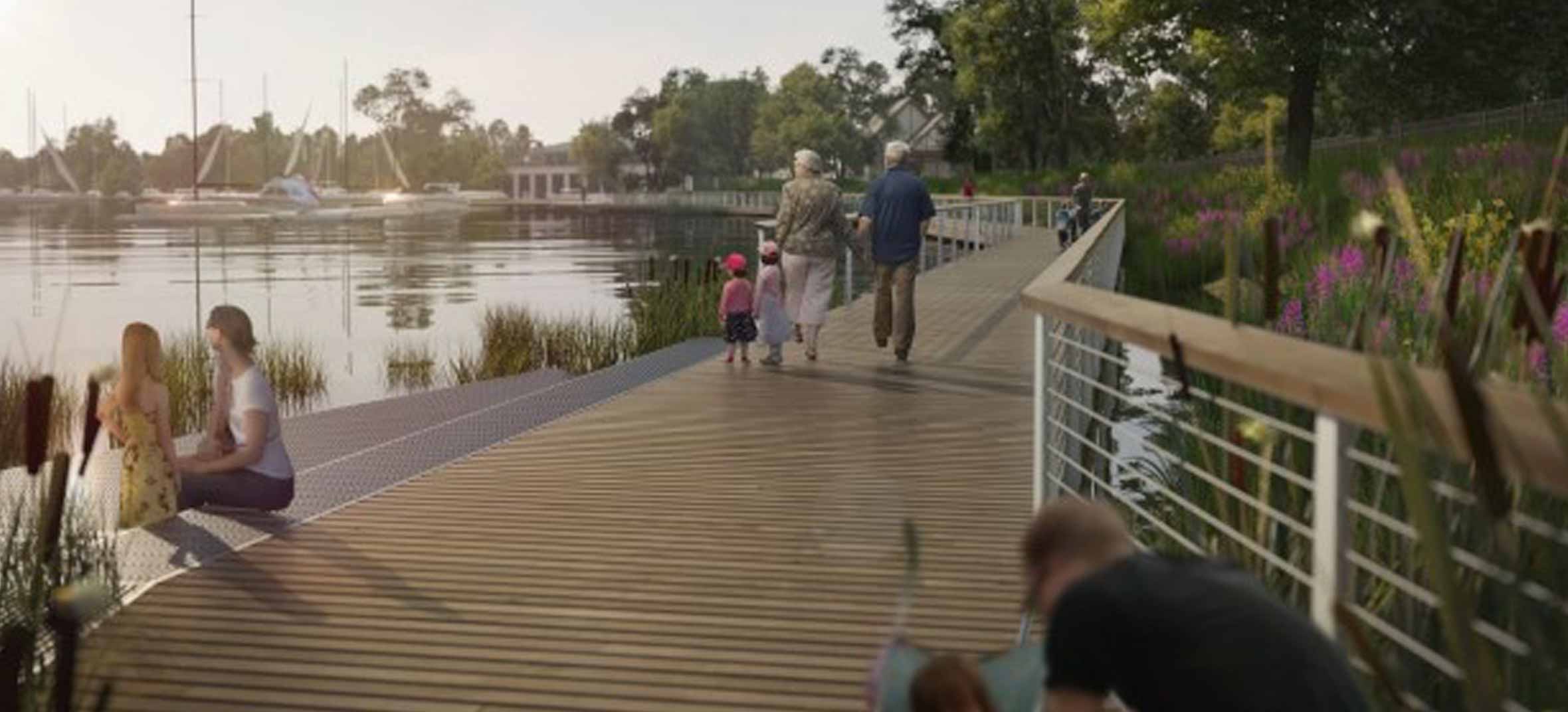 Wayzata Lake Street Plaza and Lakewalk - Civitas