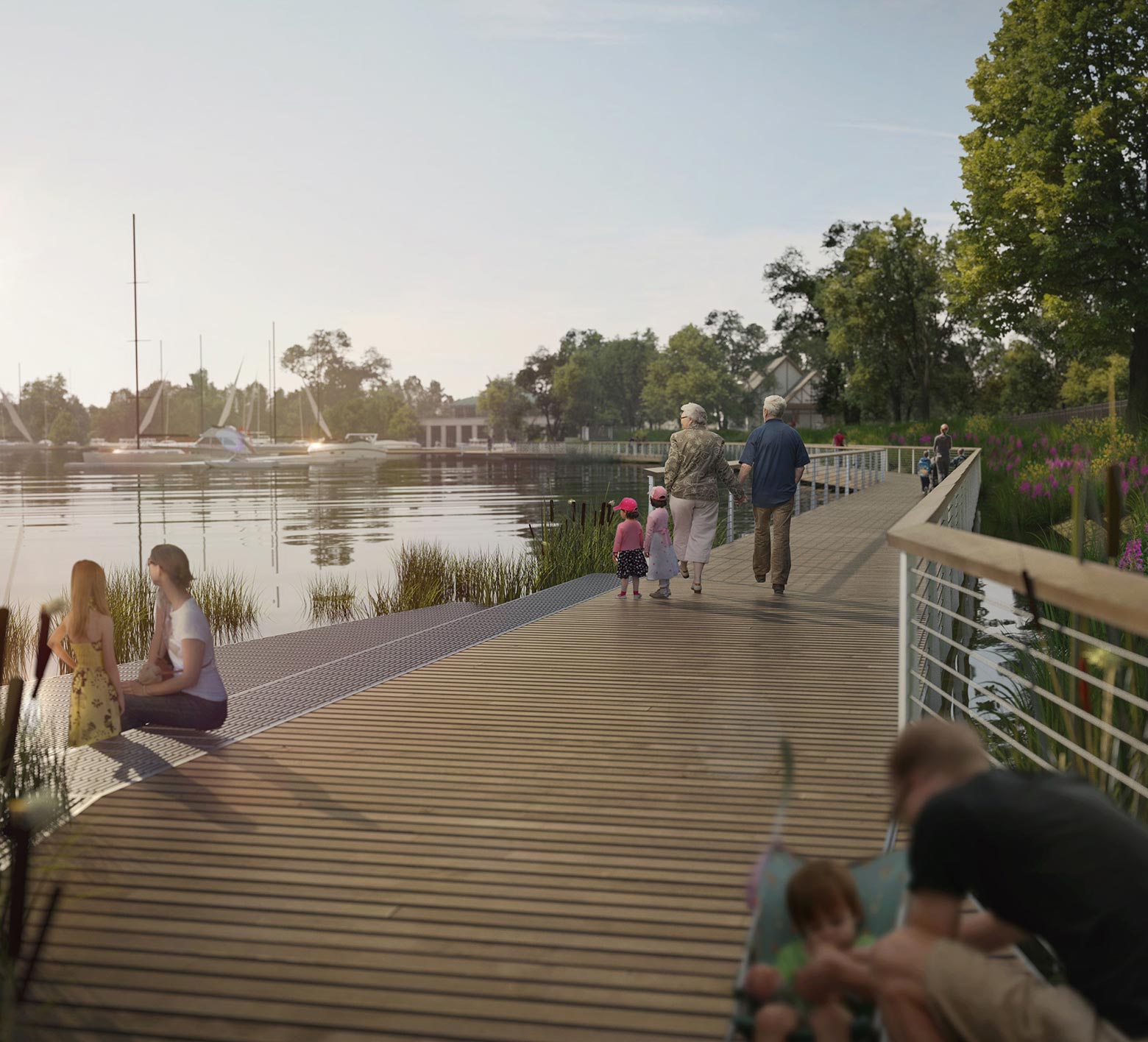 Wayzata Lake Street Plaza and Lakewalk - Civitas